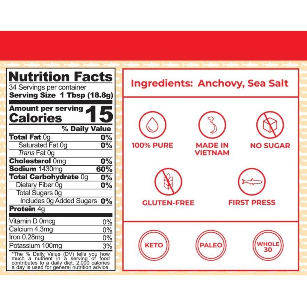 Red Boat Fish Sauce - Fish Sauce 40°N - 500ml – GotoPopupYYC